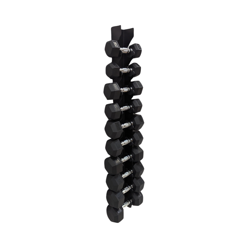 Wall-Mounted Dumbbell Sets – Space-Saving Wall Racks