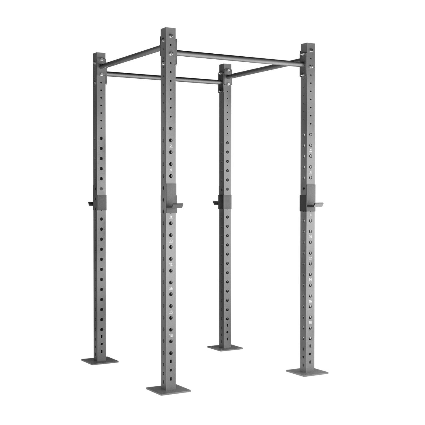 Heavy-Duty Outdoor Gym Rigs | Galvanised Steel Fitness Equipment - 2 Bay