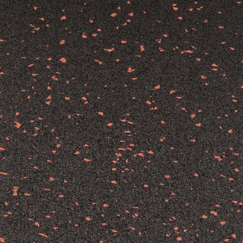 Rubber Gym Flooring Roll | Coloured Flecks | SuperStrong UK - 6 mm / Red