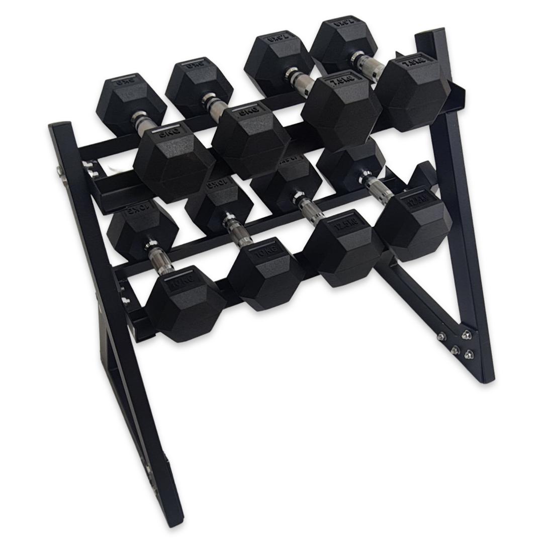Buy Hex Dumbbell Rack Online | SuperStrong Fitness